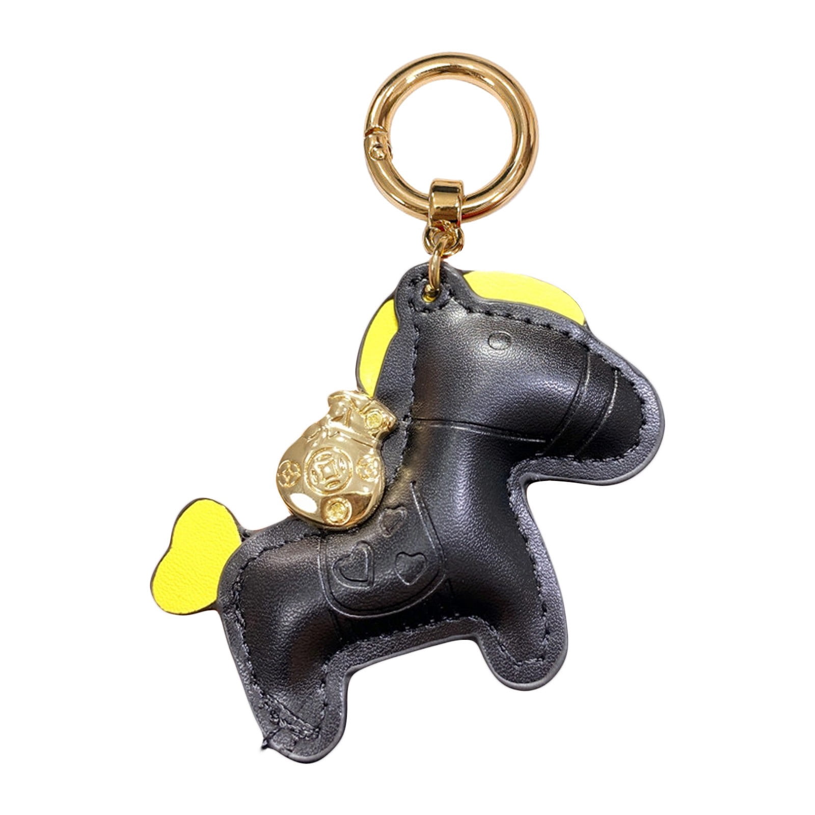 Xoxingysm Hangs New Year 2026 Horse Pendant， Horse Leather Bag Charms ...