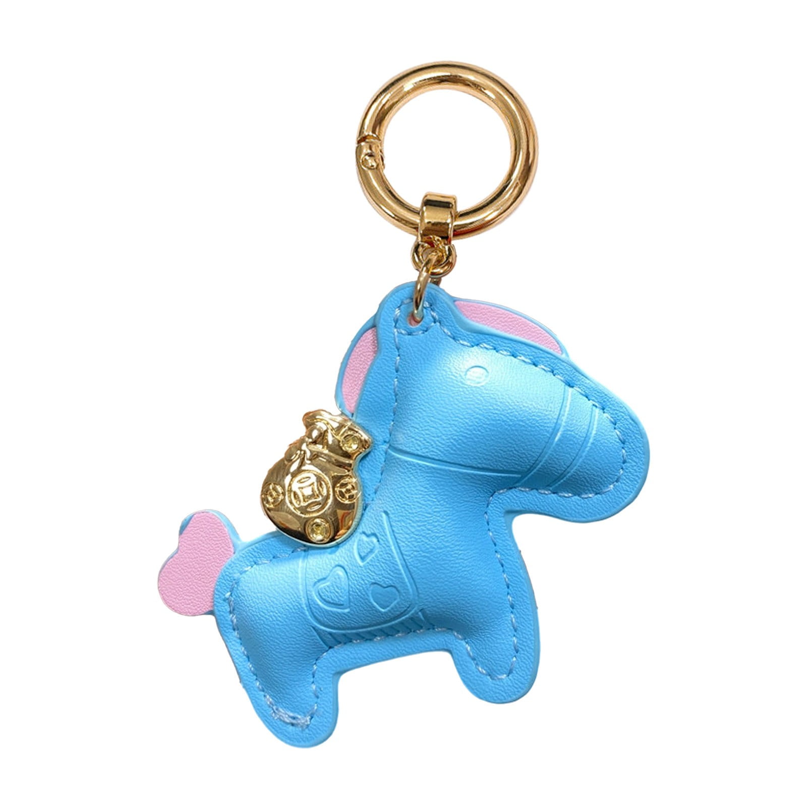 Xoxingysm Hangs New Year 2026 Horse Pendant， Horse Leather Bag Charms ...