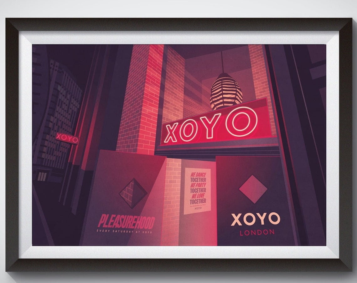 Xoyo Nightclub London Poster, Islington, Old Street, Electronic Music ...