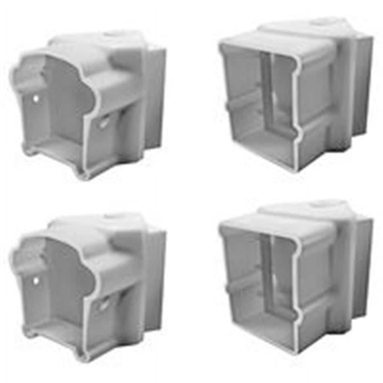 Xpanse 73012498 Premier Left/Right Angle Brackets, White - Walmart.com