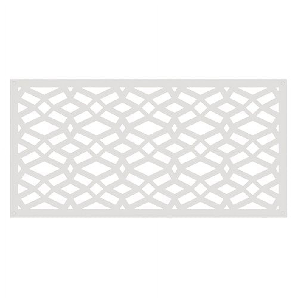 Xpanse Select Vinyl Railing 2 ft. H x 4 ft. W Celtic Screen Fence Panel ...