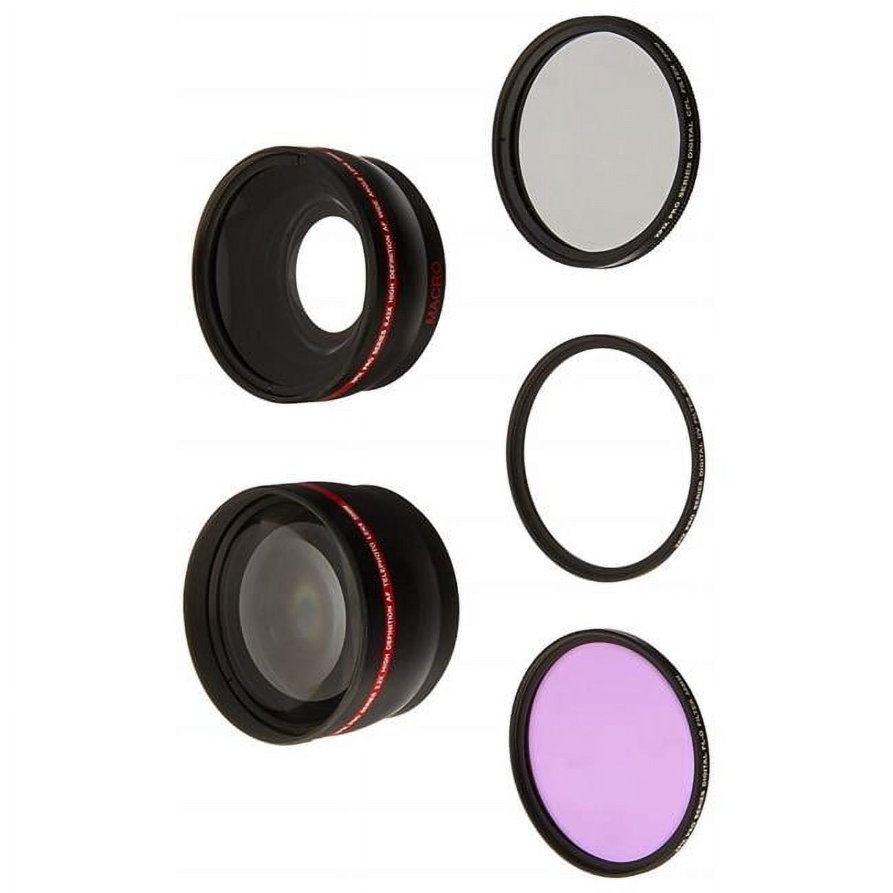 Xpix XPIX-PX-58FLKKT-NM 58 mm 2.2x Telephoto & 0.43x Wide-Angle Lens ...