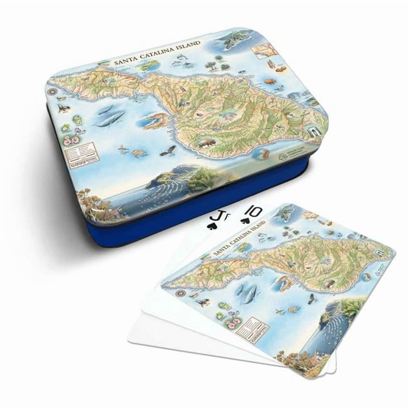 Xplorer Maps PLCD_CATI Santa Catalina Island Map Playing Cards ...