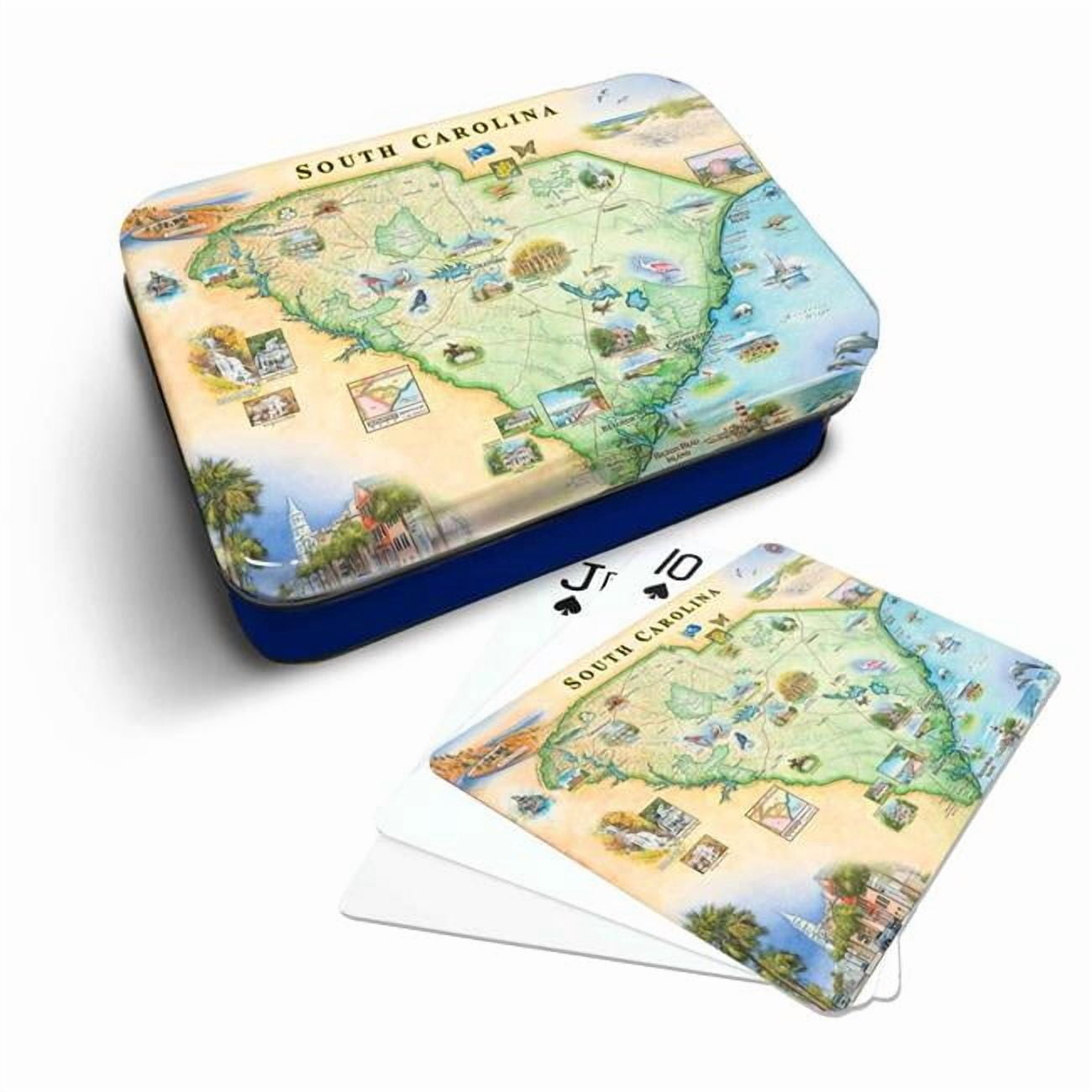 Xplorer Maps PLCD_SC South Carolina Map Playing Cards - Walmart.com