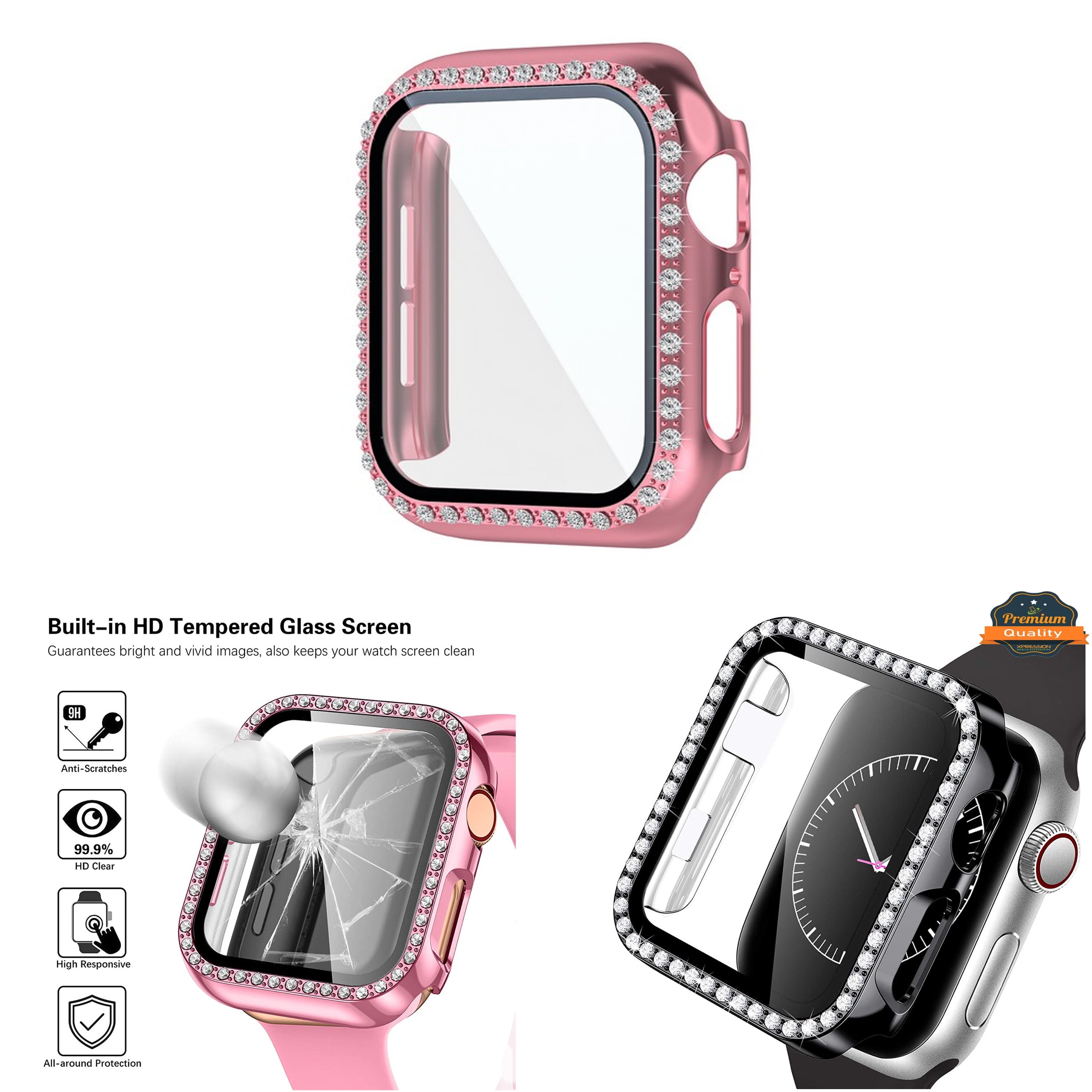 Xpm Compatible with Apple Watch 40mm iWatch Series SE 6 5 4 Bling ...