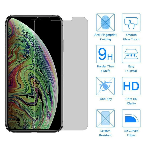 Xpm Screen Protector for Apple iPhone 11 Pro Max Privacy Tempered Glass ...