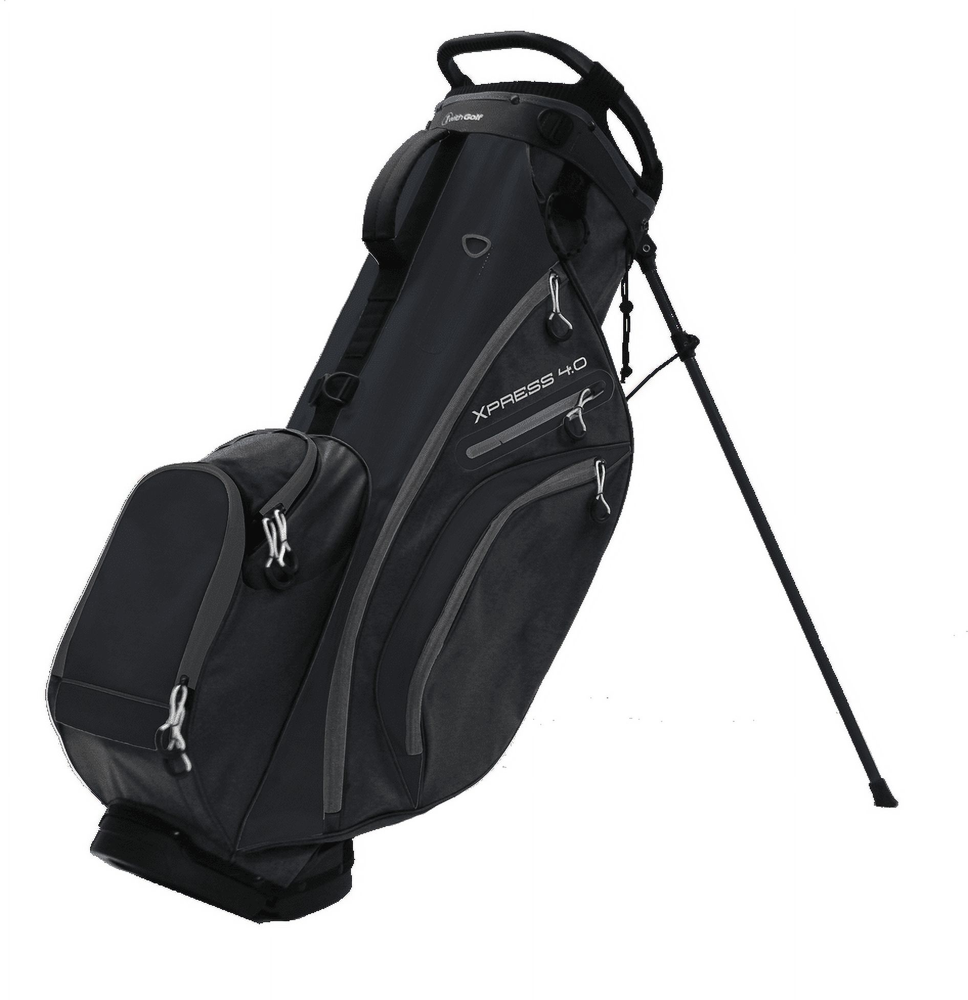 Xpress 4.0 Stand Bag Black/Charcoal - Walmart.com