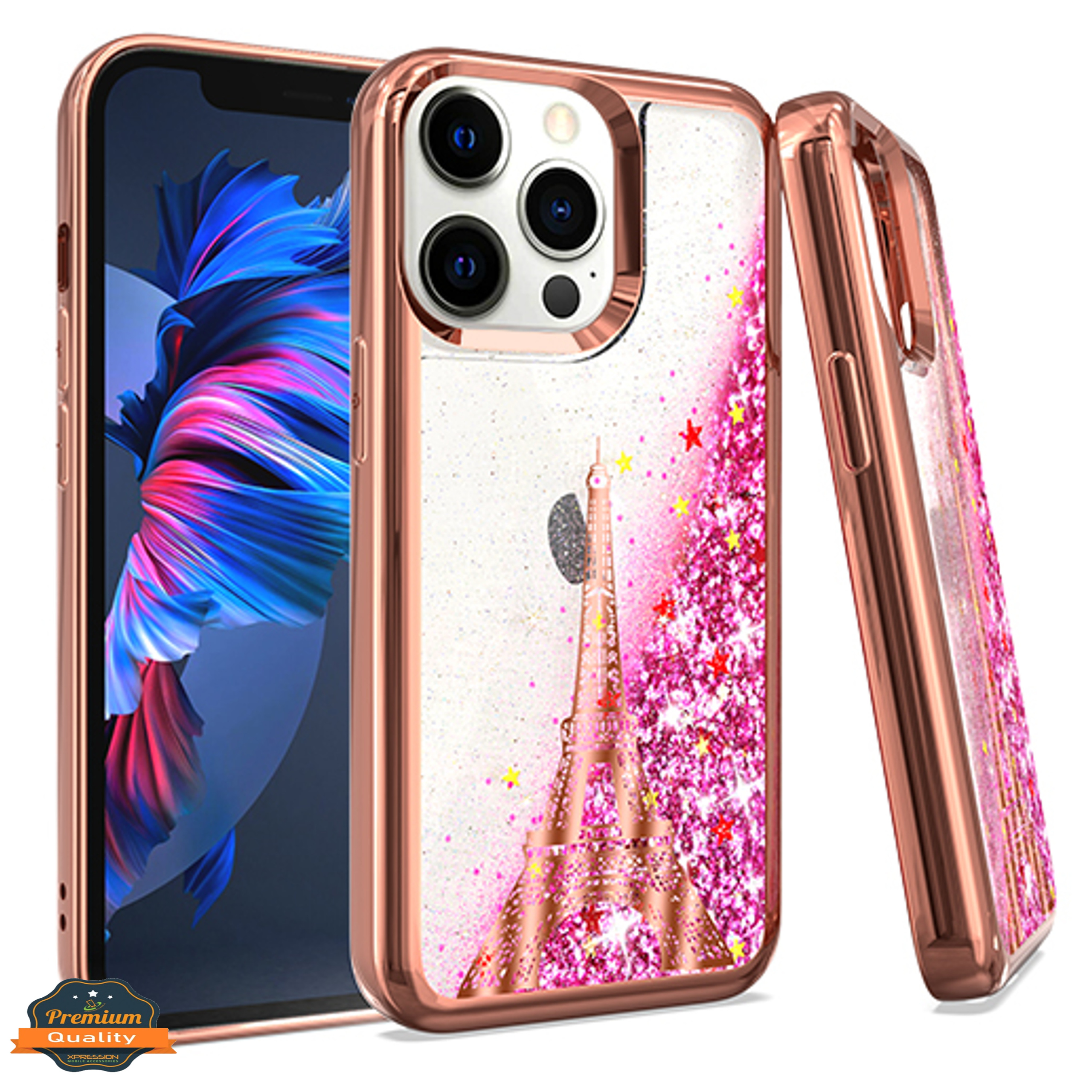 Xpression Case for Apple iPhone 13 Pro Max (6.7") Quicksand Liquid ...