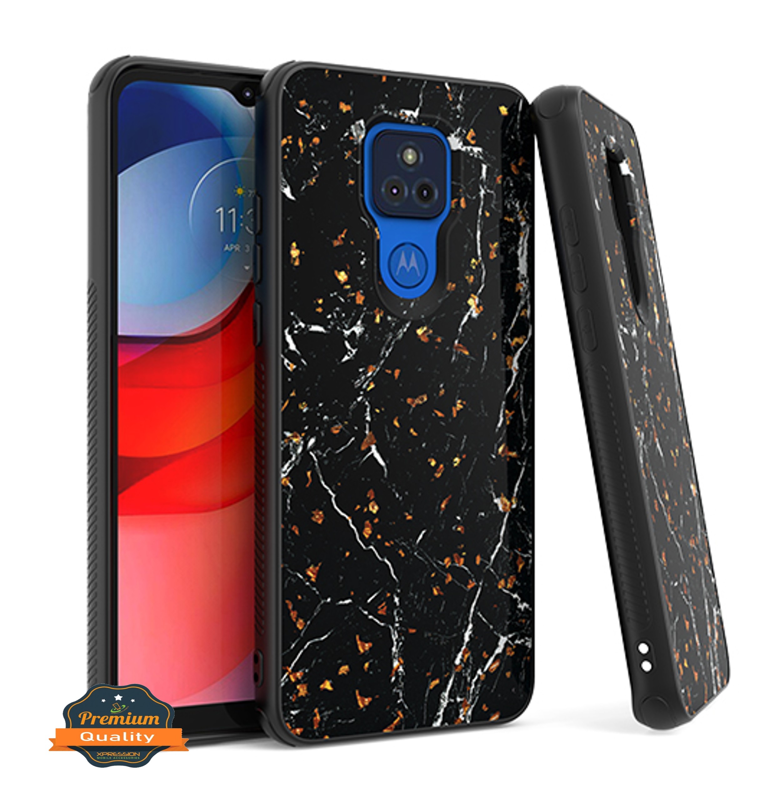 Xpression Case for Motorola Moto G Play 2021 Marble Fashion Stone ...
