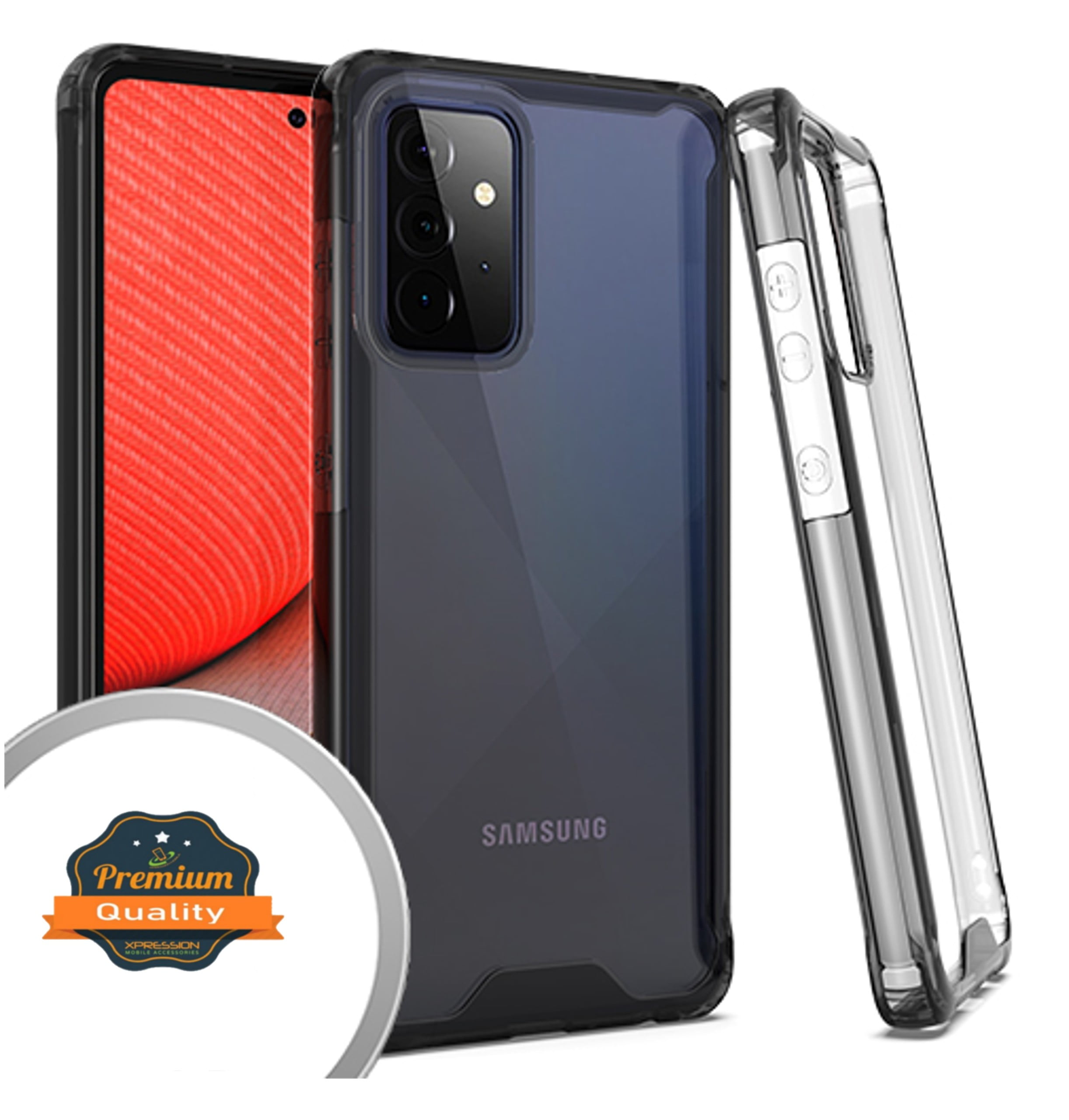 Xpression Case for Samsung Galaxy A02S Frame [Shock-Absorption] Rugged ...