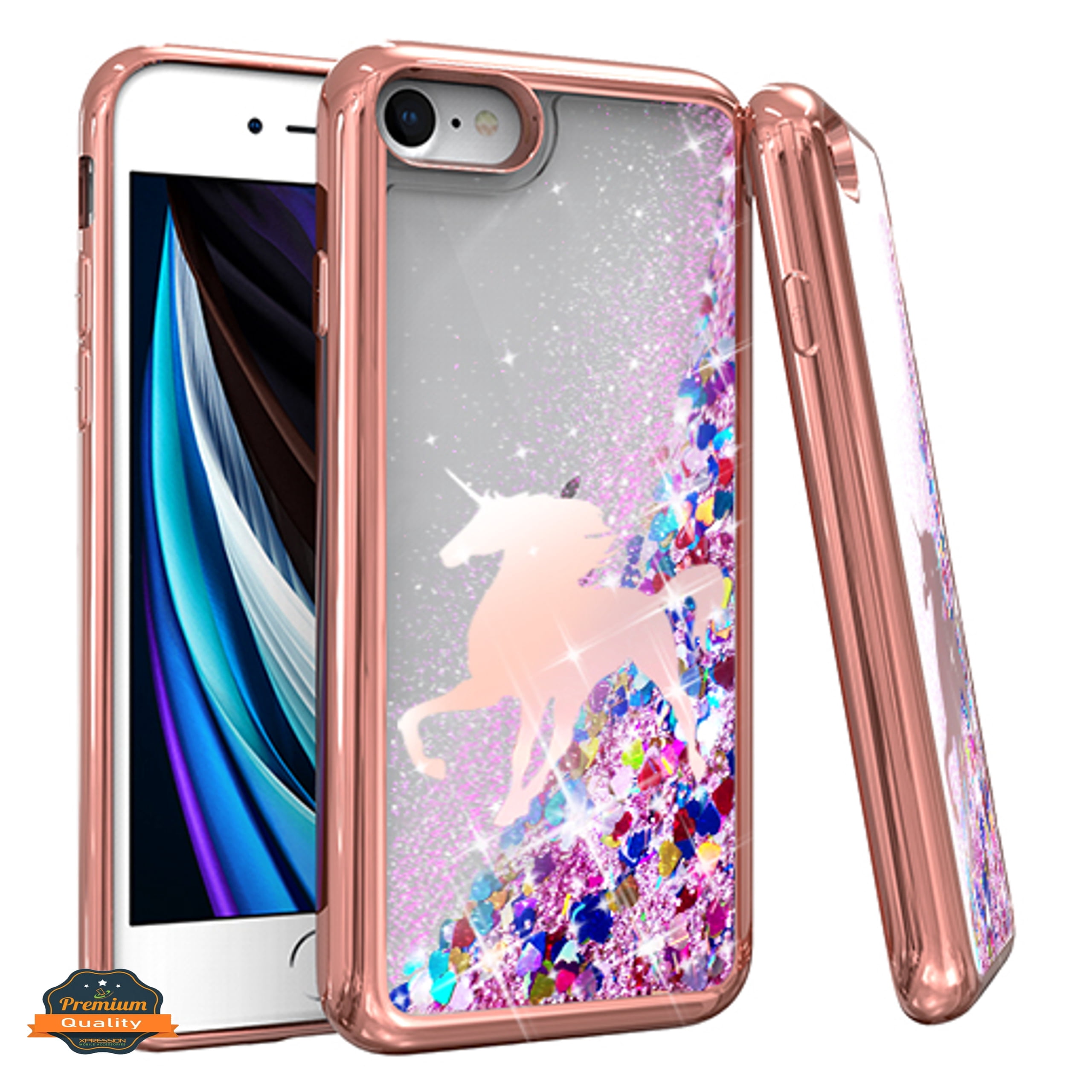 Xpression Cover for Apple iPhone SE 3 (2022) SE/8/7 Quicksand Liquid ...