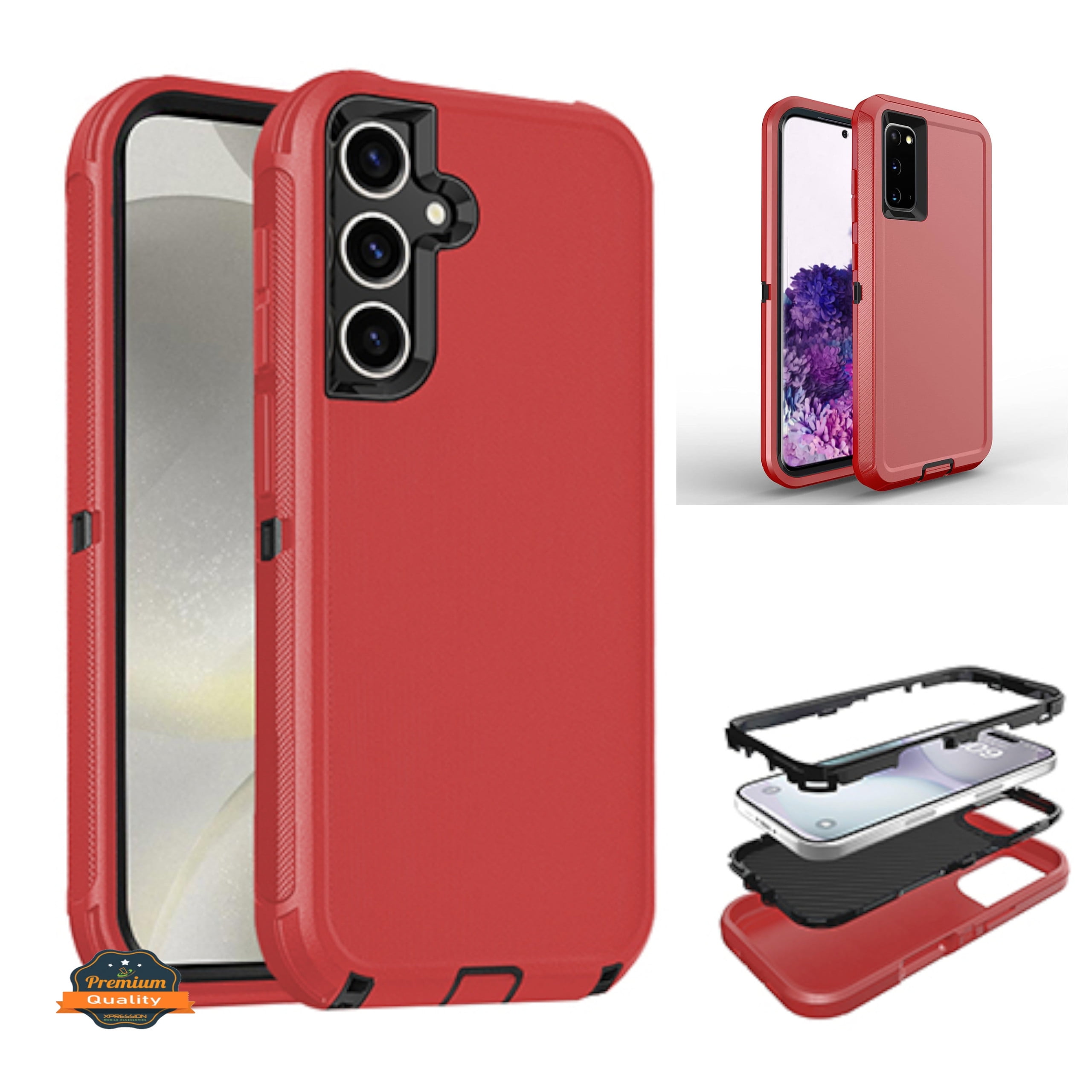 Xpression Cover for Samsung Galaxy S25+ S25 Plus /S24+ Delux Armor Case ...