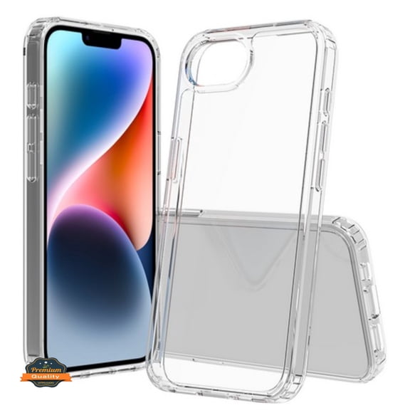 Phone Case for Apple iPhone 17 Pro Crystal HD Clear Back Hybrid Case ...
