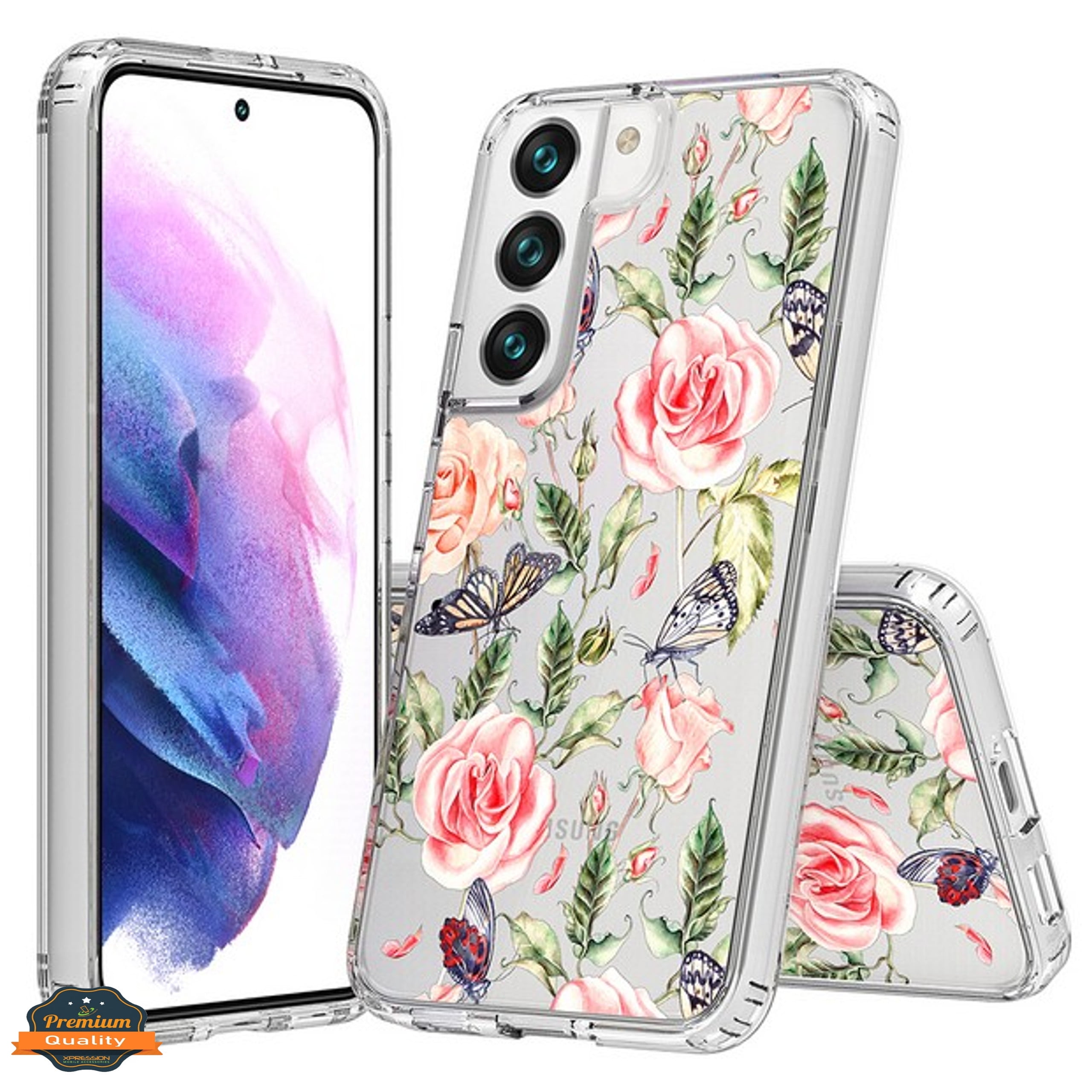 Xpression Phone Case For Samsung Galaxy S25+ S25 Plus /S24+ Floral ...