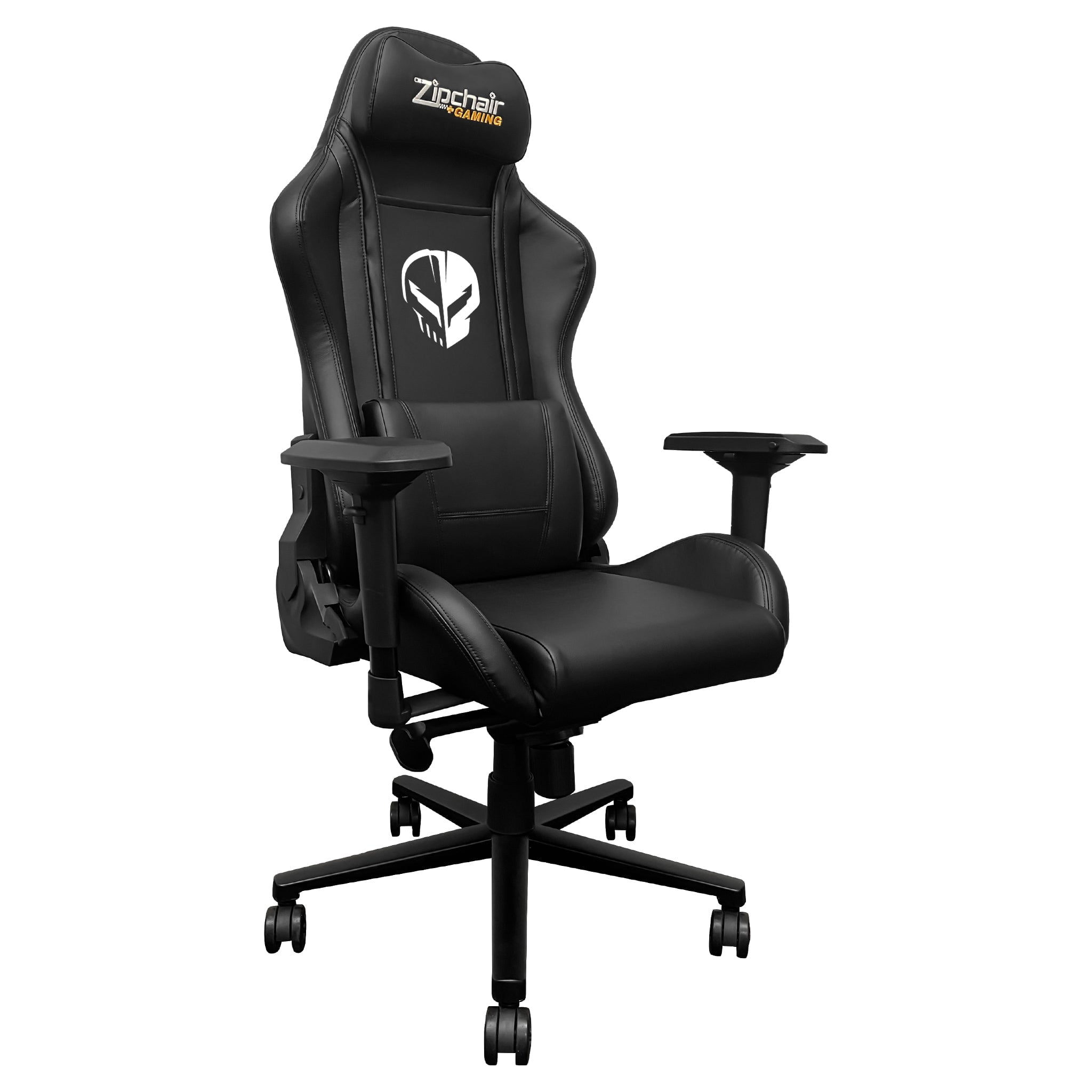 Xpression Pro Gaming Chair with Corvette Jake Symbol White Logo ...