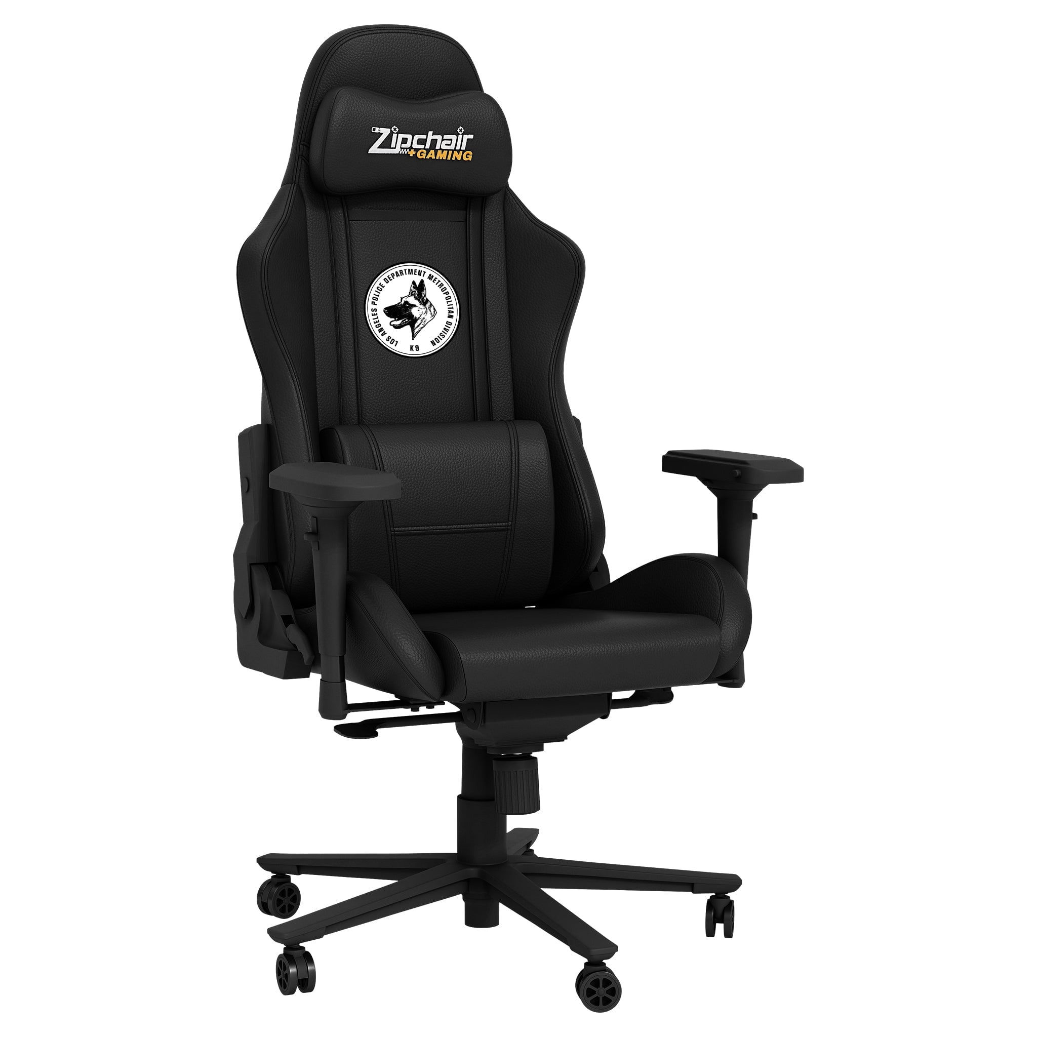 Xpression Pro Gaming Chair with LAPD K9 Primary Logo - Walmart.com