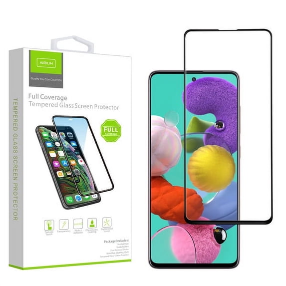 Xpression Samsung Galaxy A51 Tempered Glass Screen Film Protector for ...