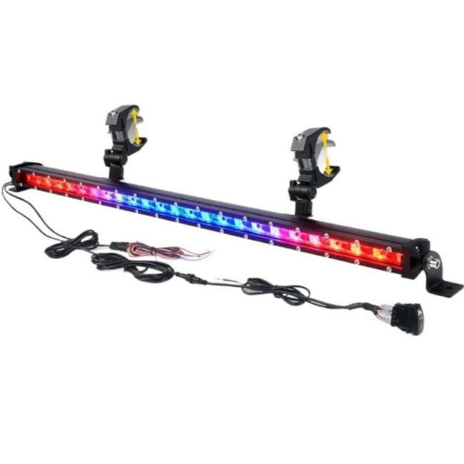 Xprite UTV-RSL-G15-RBBR 25.5 in. Slim LED Rear Chase Light Bar, SL ...
