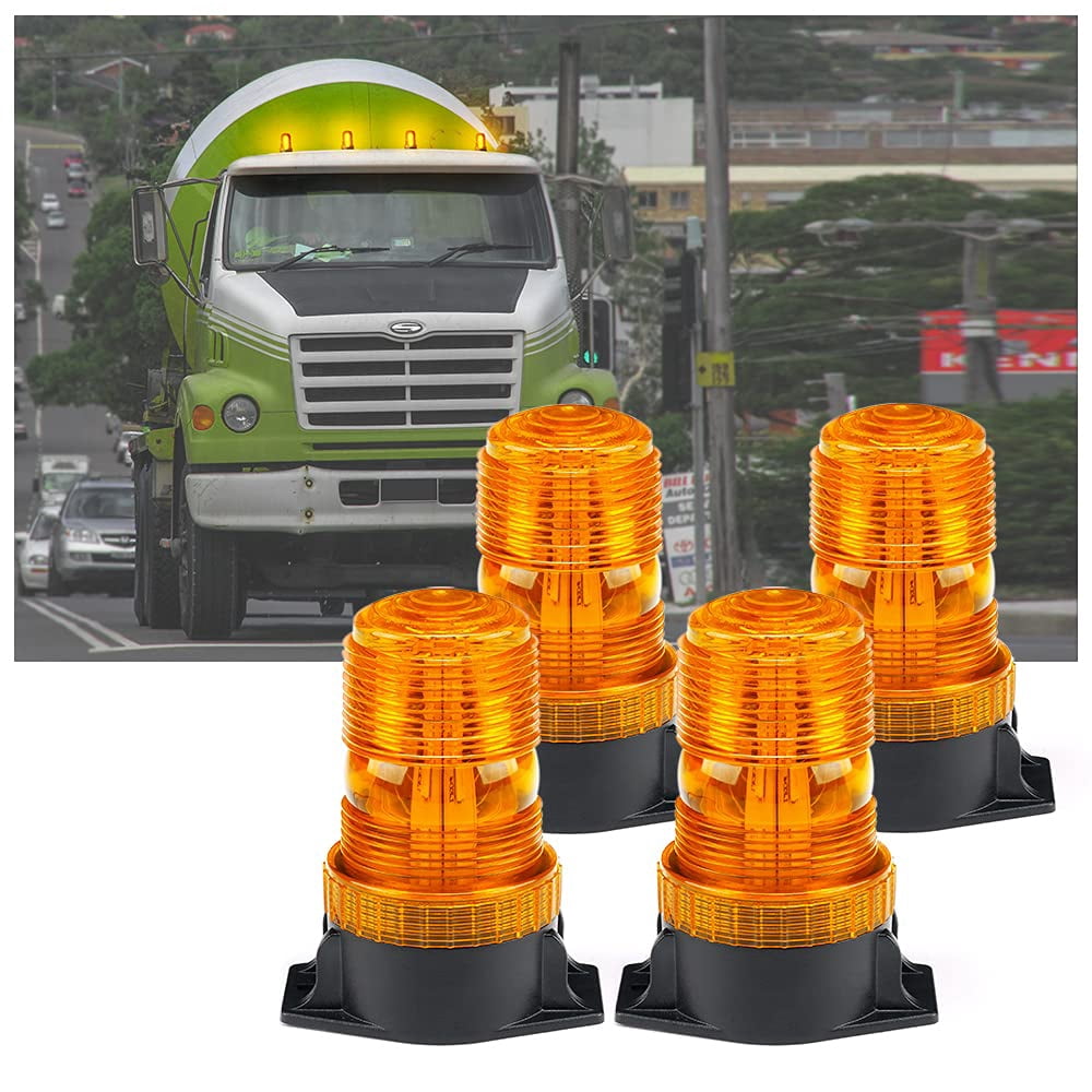 Xprite 30 LED AJH3 Amber Forklift Beacon Strobe Light Safety Warning ...