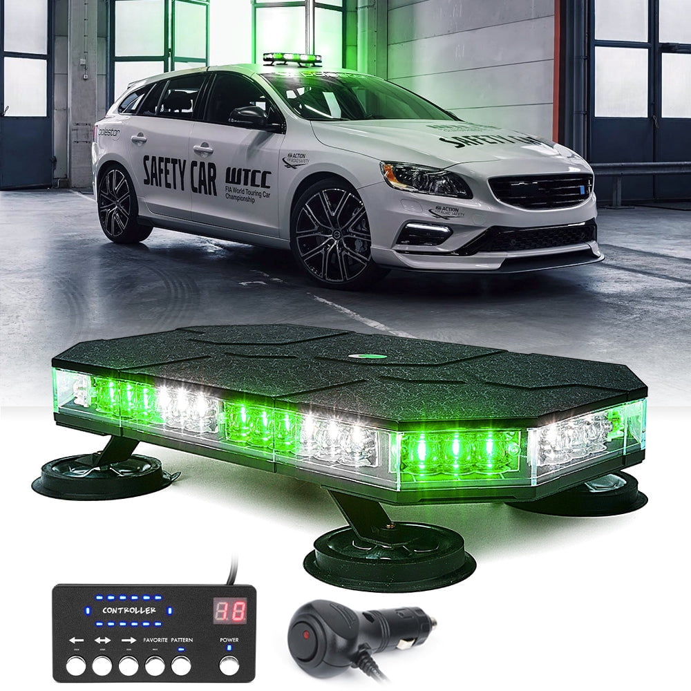 "Xprite Truck Warning 42 LED 14"" Strobe Light Bar, Weatherproof, Road ...