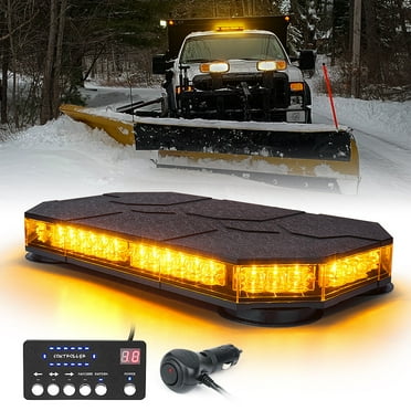 Xprite 14.5" Universal COB LED Emergency Hazard Vehicle Safety Beacon ...