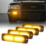 Grote 77913 LED Warning Light, Ambr - Walmart.com