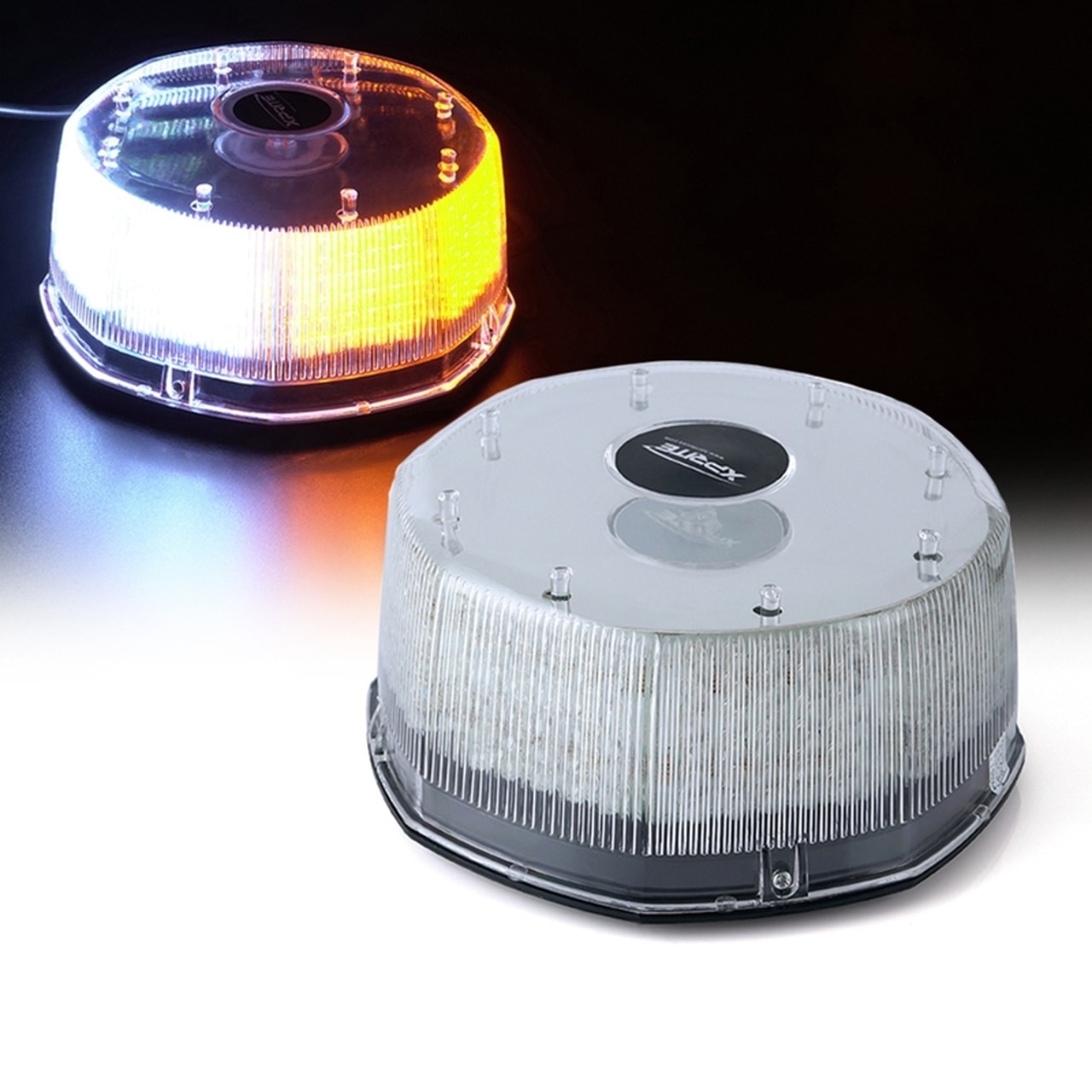 Xprite Amber Sun Beam Series 240 LED High Intensity Strobe and Rotating ...
