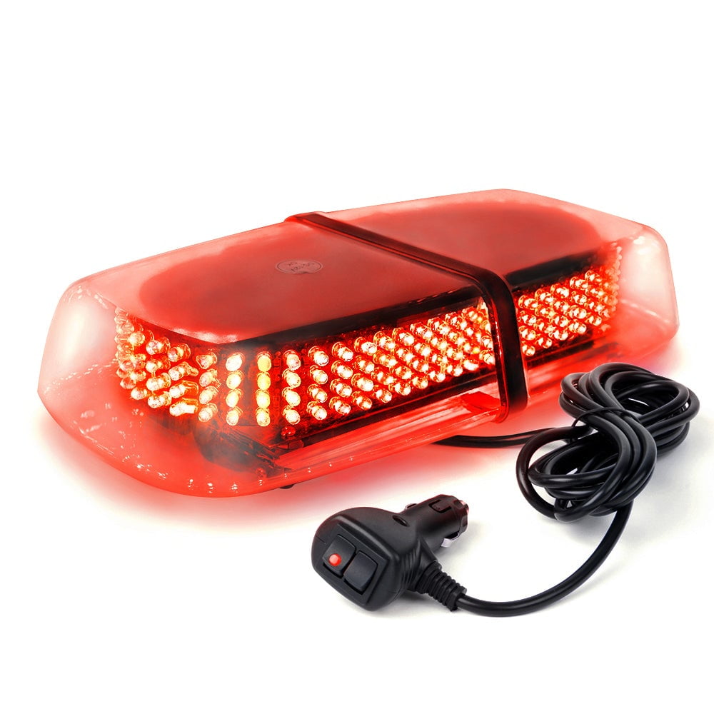 Xprite Cluster Series 240 LED Strobe Light with Magnetic Base - Red ...