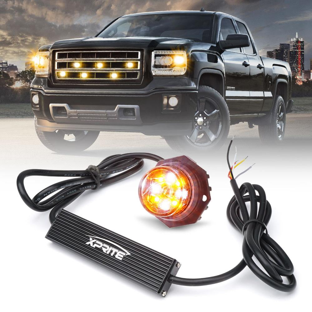 Xprite Conceal Series LED Hide-A-Way Emergency Strobe Light - Walmart.com
