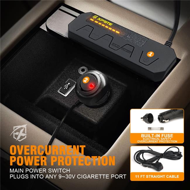 Xprite Contract Series Dual LED Traffic Advisor Strobe Lights for ...