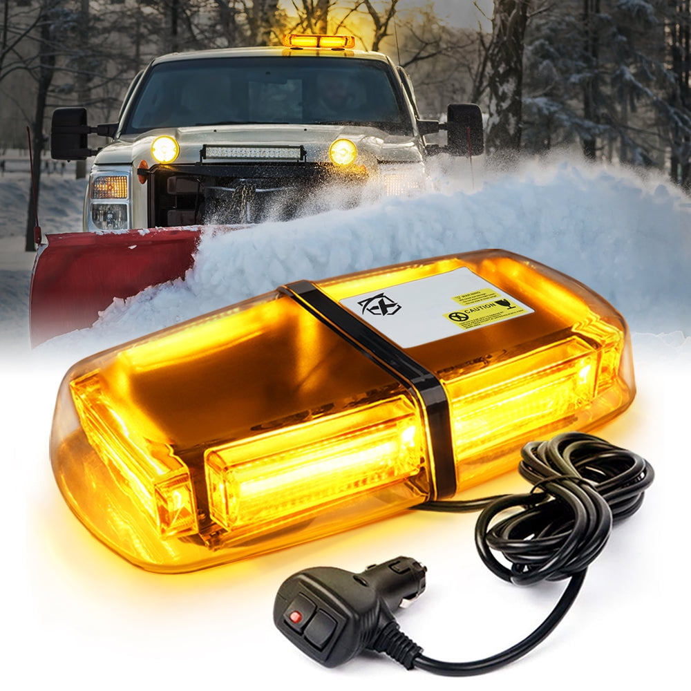 Xprite Tracker Series 60W COB LED Rooftop Strobe Light with Magnetic ...