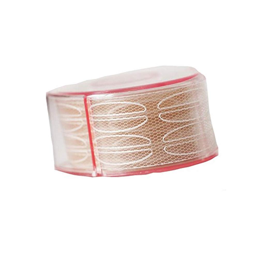 Xqif 200pair Non Sticky Breathable Lace Mesh Eyelid Tape Natural ...