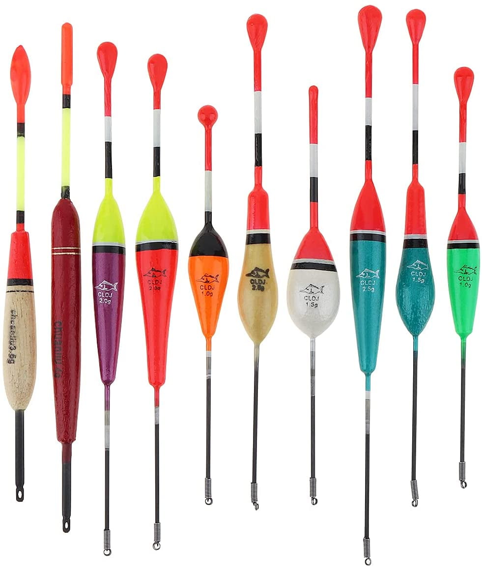 Xqif Fishing Float Fishing Floats Bobbers, Trout Float Wood Slip ...
