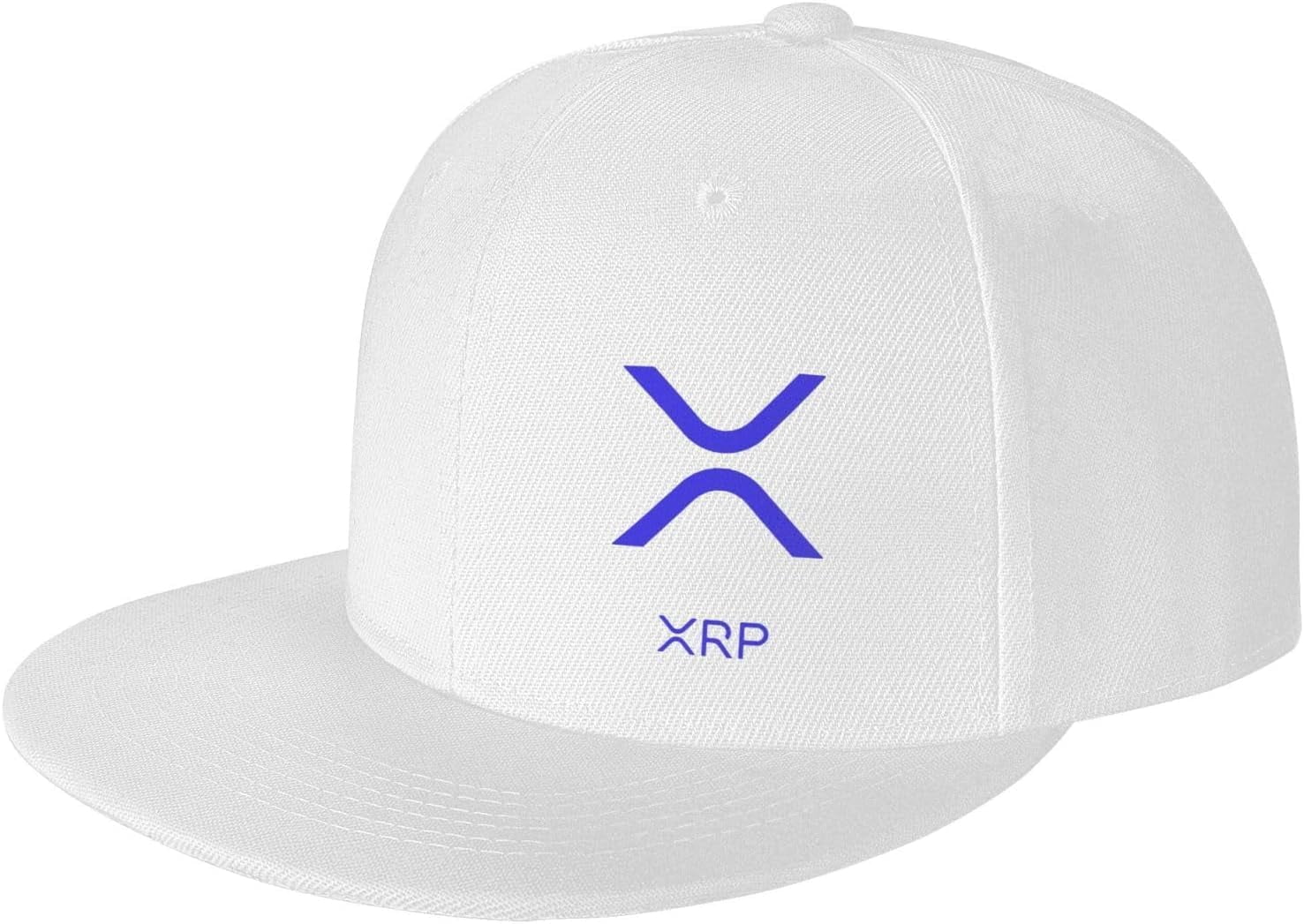 Xrp Ripple Baseball Cap for Men Or Women Flat Brim Hat Adjustable Black ...