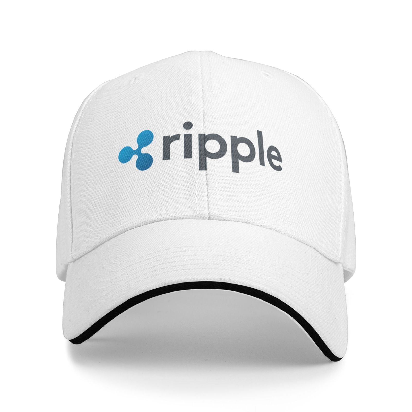 Xrp Ripple Casquette Hat, Adjustable Sandwich Baseball Cap, Classic ...