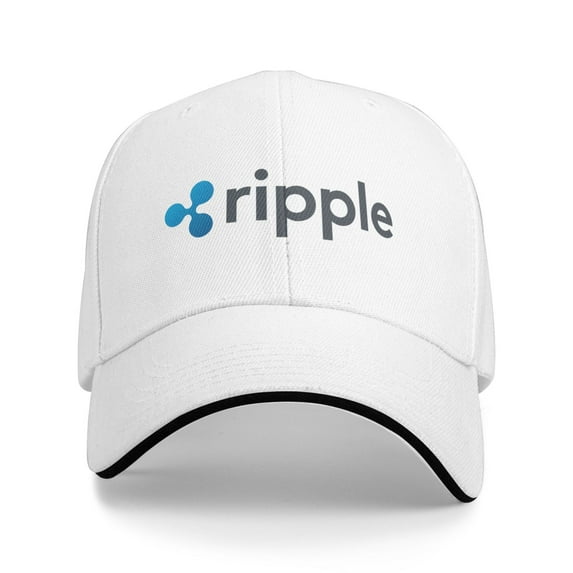 Xrp Ripple Casquette Hat, Adjustable Sandwich Baseball Cap, Classic ...