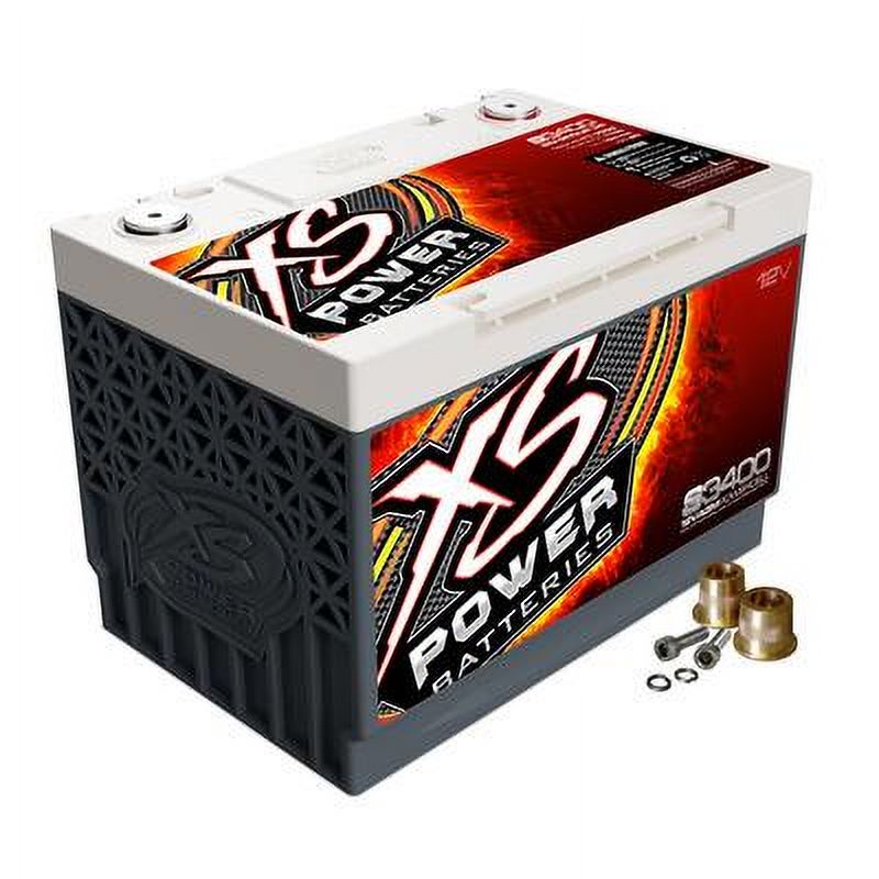 Xs Power Battery S3400, Xs Power Agm Battery 12 Volt Performance Racing ...