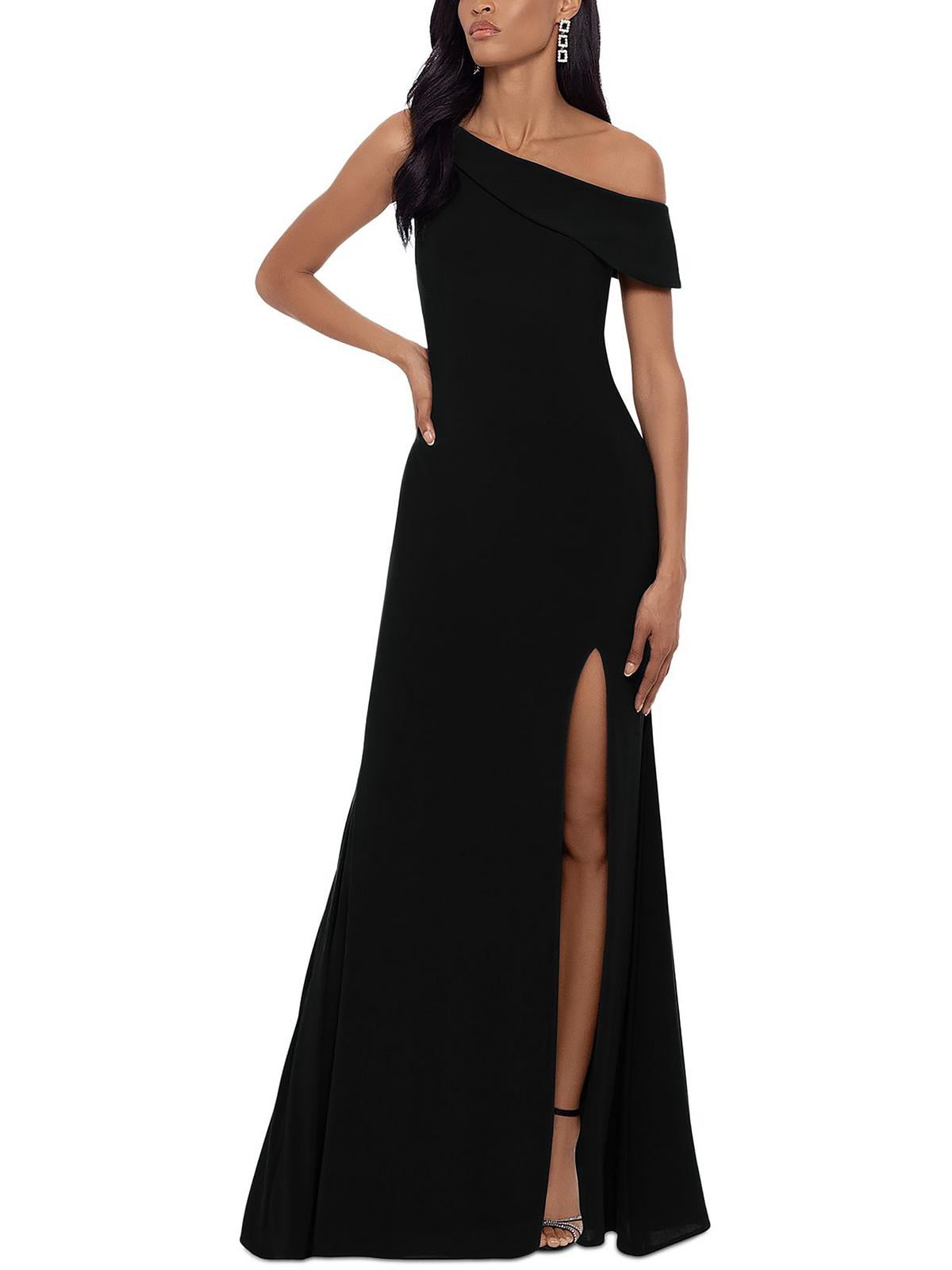 Xscape Womens One Shoulder Formal Evening Dress - Walmart.com