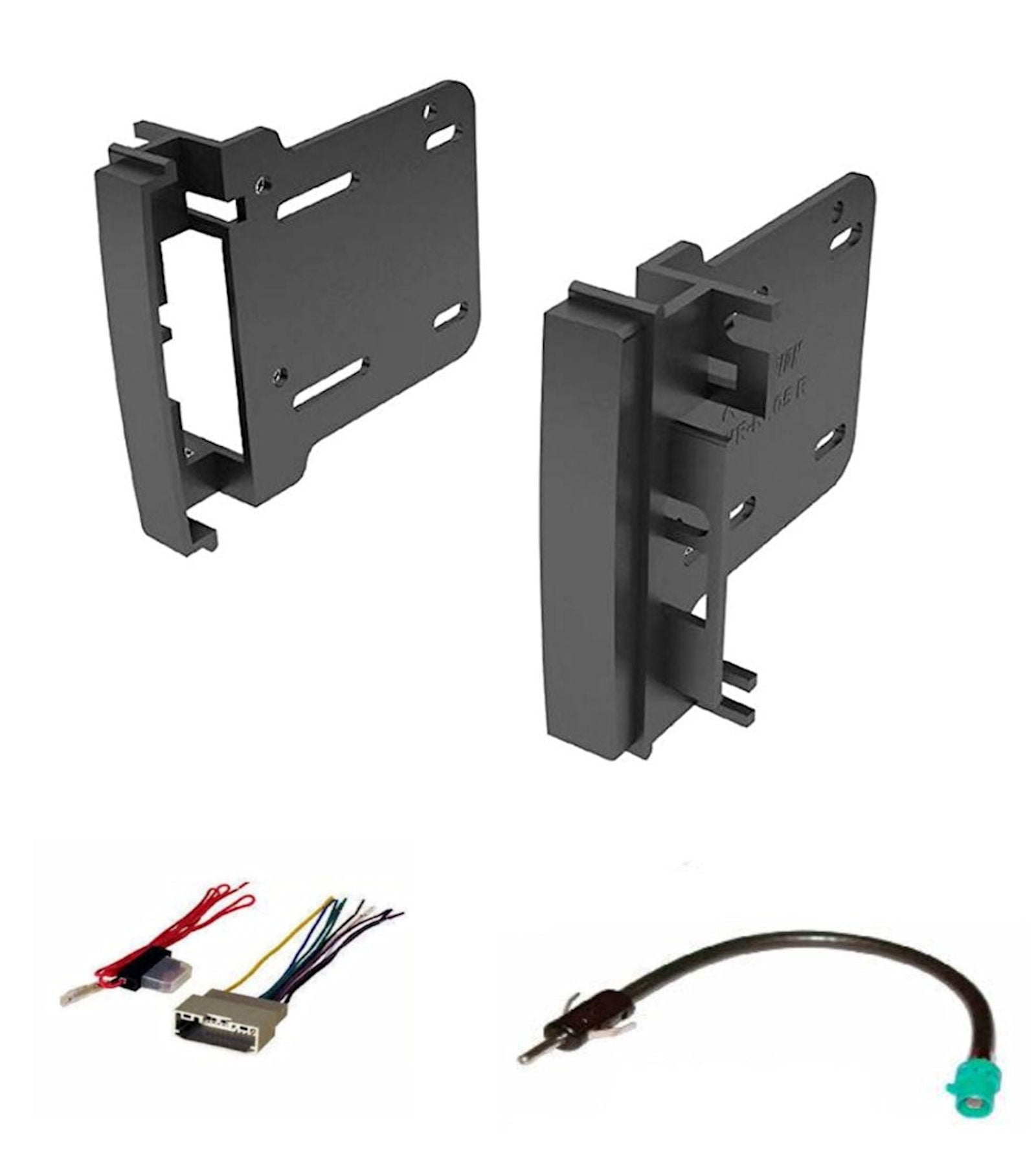 Xscorpion Dash Kit For 2011 2012 Dodge Ram 2500 Pickup Double Din