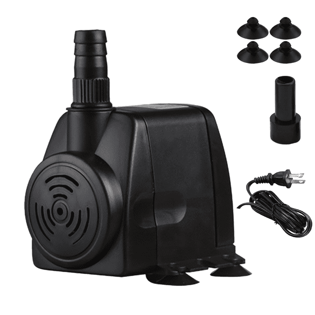 Xshelley 240GPH Submersible Water Pump, 16W Fountain Pump with 4.3ft ...