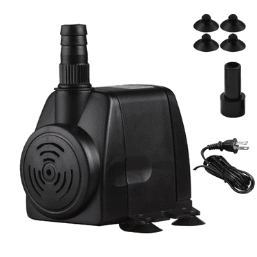 AQUANEAT Aquarium Water Pump 160GPH, Adjustable, Submersible Pump ...