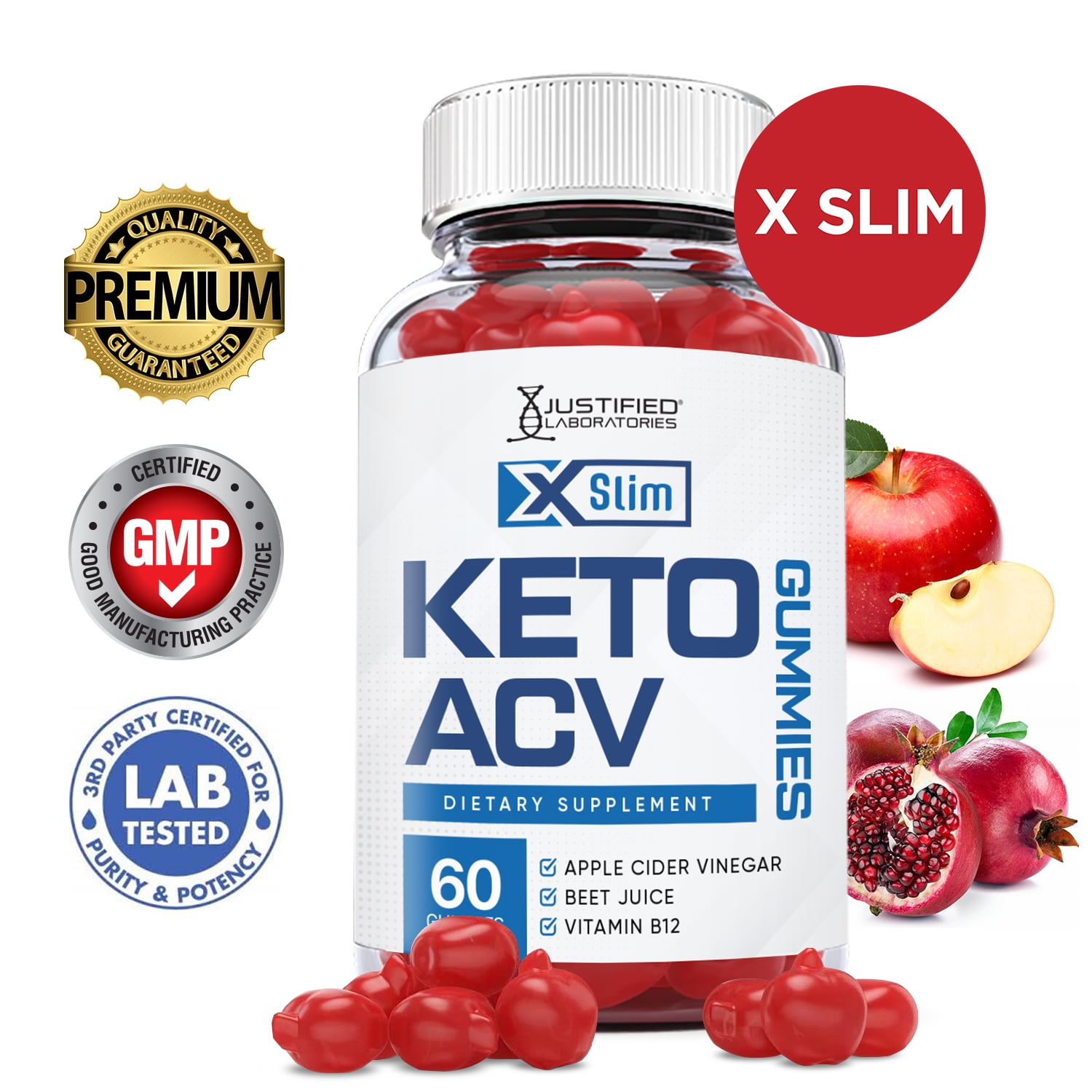 Xslim Keto ACV Gummies 1000MG Metabolism Booster & Enhancer for Adults ...