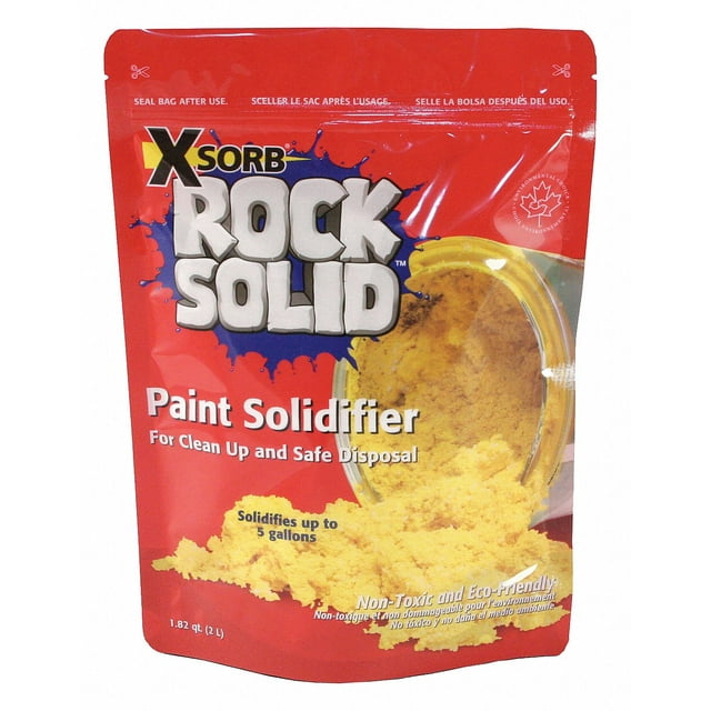 Xsorb Paint Solidifier,White,2 L XB111R-12 - Walmart.com