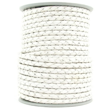 Round Genuine Leather Cord for Bracelet Making 2 mm - Real Leather ...