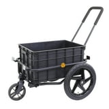 Xspec Bicycle Pull Behind Cart Wagon, 2-in-1 Bike Cargo Trailer ...