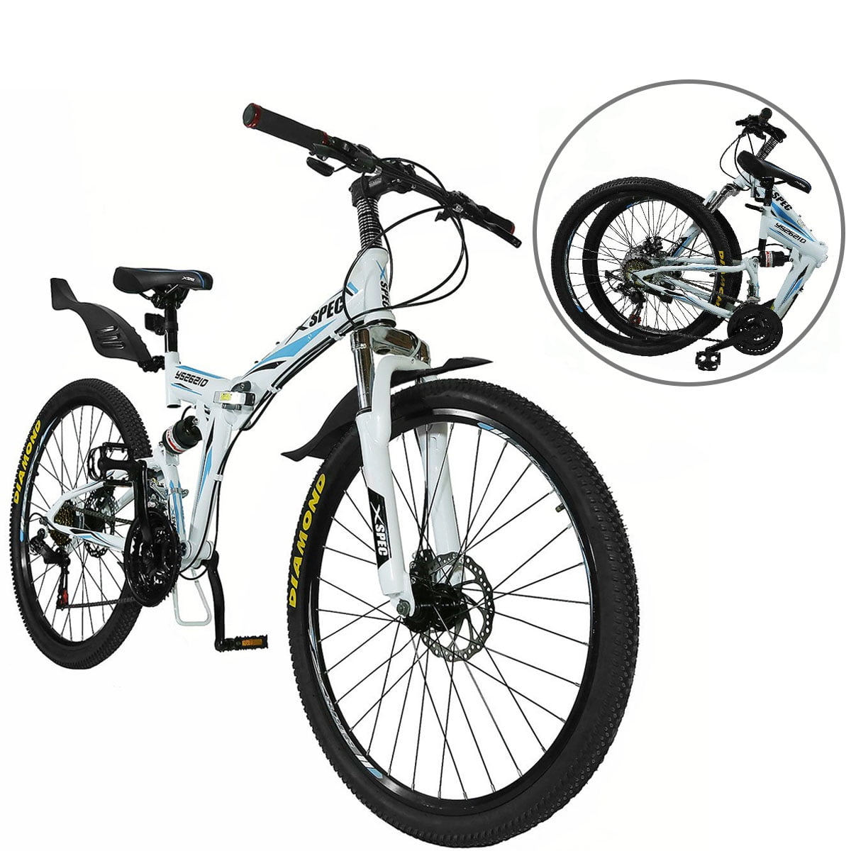 Xspec 26 21 Speed Folding Mountain Bike Bicycle Nepal | Ubuy