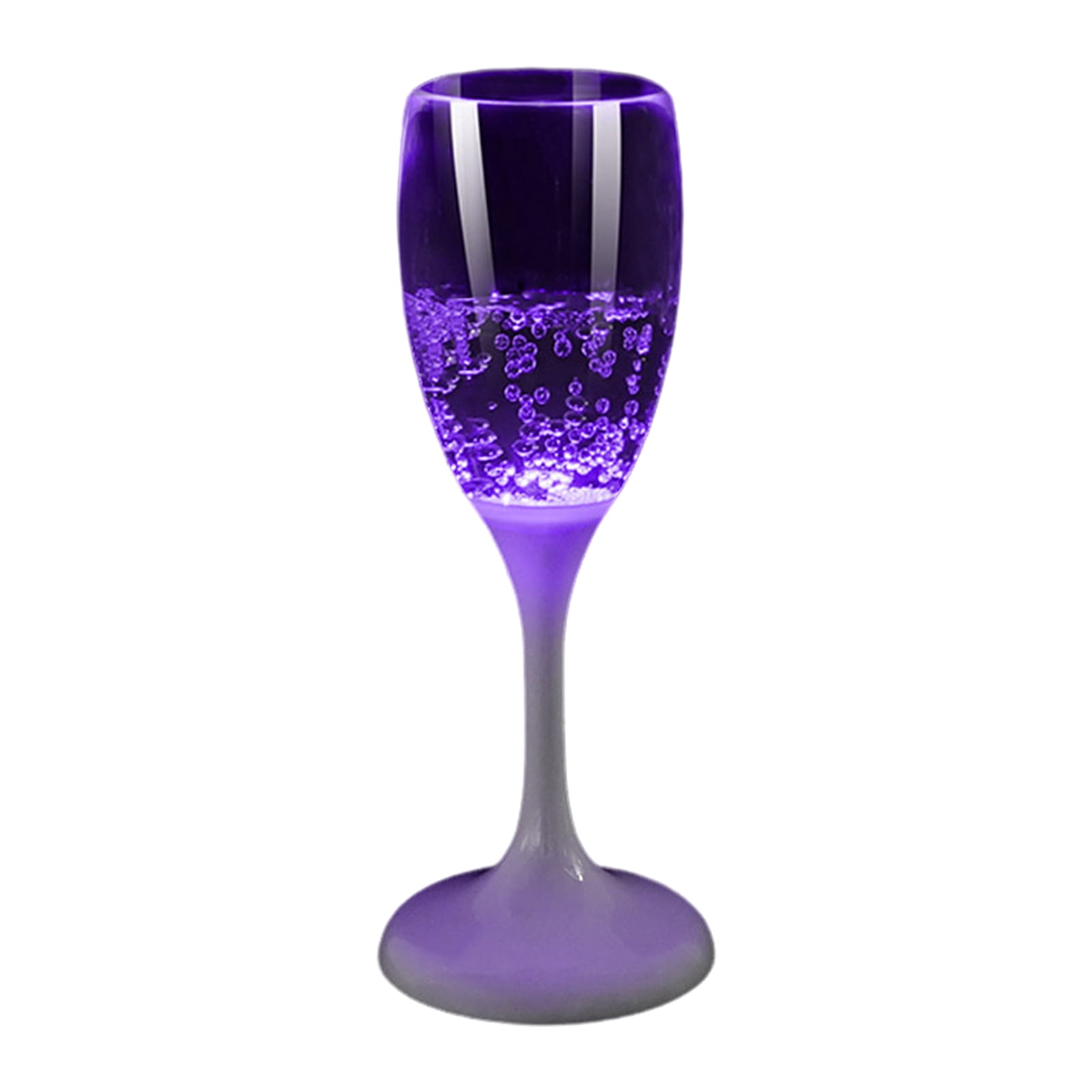 Xssm 1/6Pcs LED Light Up Wine Glasses – Champagne, Shot Cups, Coffee ...
