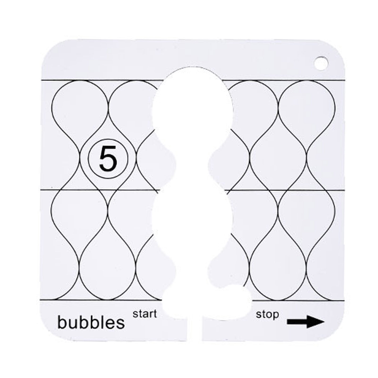 Xssm 1 Set Acrylic Quilting Template, Free Motion Quilting Ruler, DIY ...