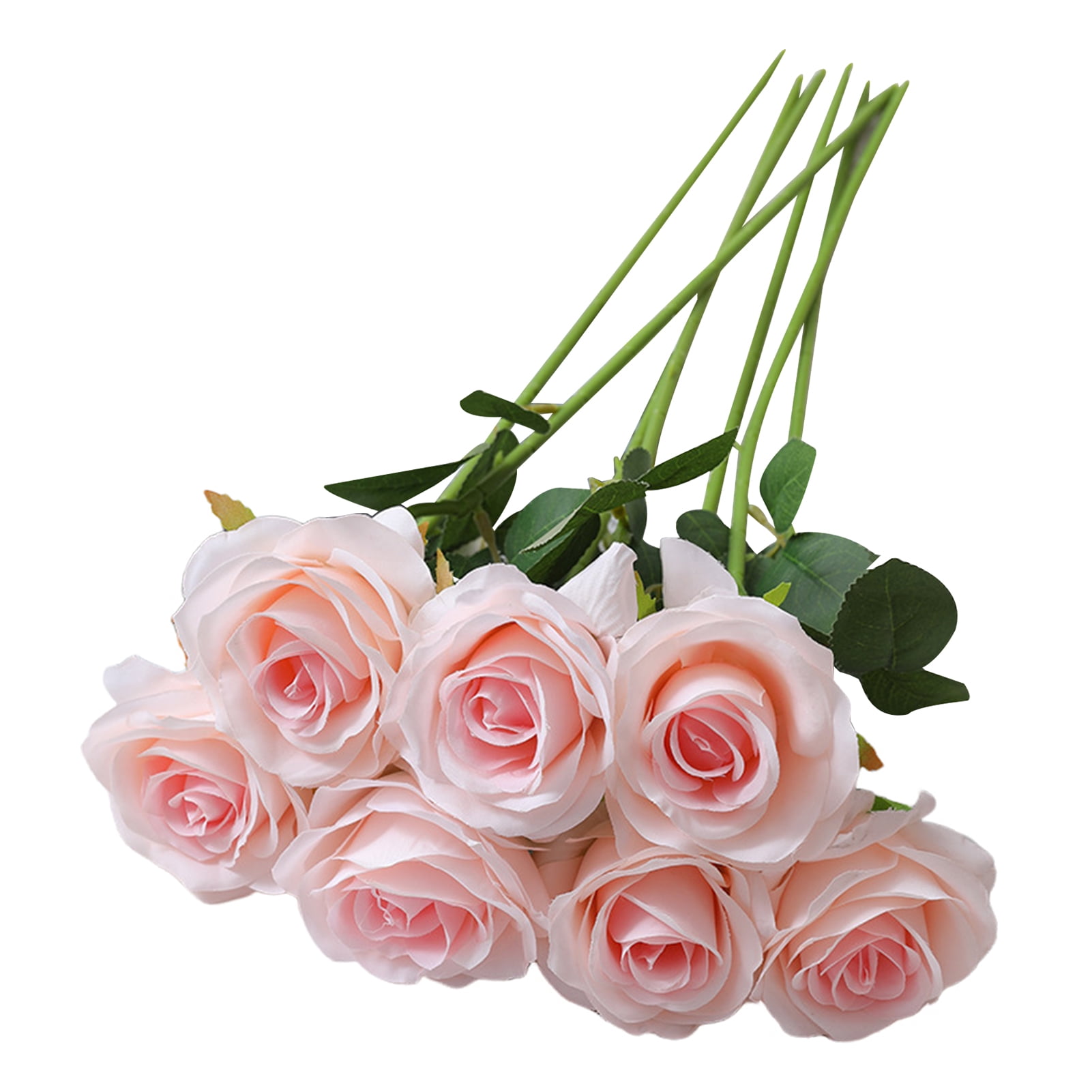 Xssm 12Pcs Artificial Rose Flowers – Realistic Looking, Vibrant Color ...