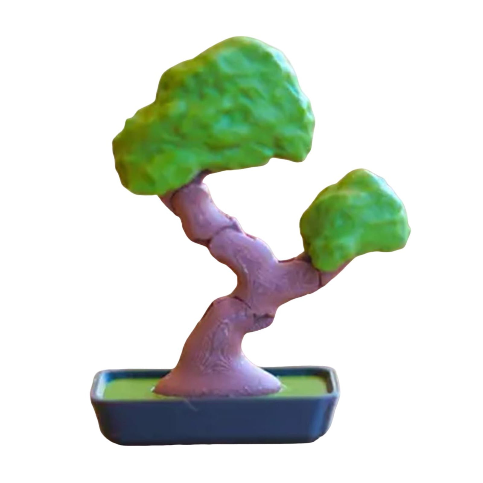 Xssm 1Pc/3Pcs Mini Artificial Bonsai Tree – 3D Printed Bendy Bonsai ...